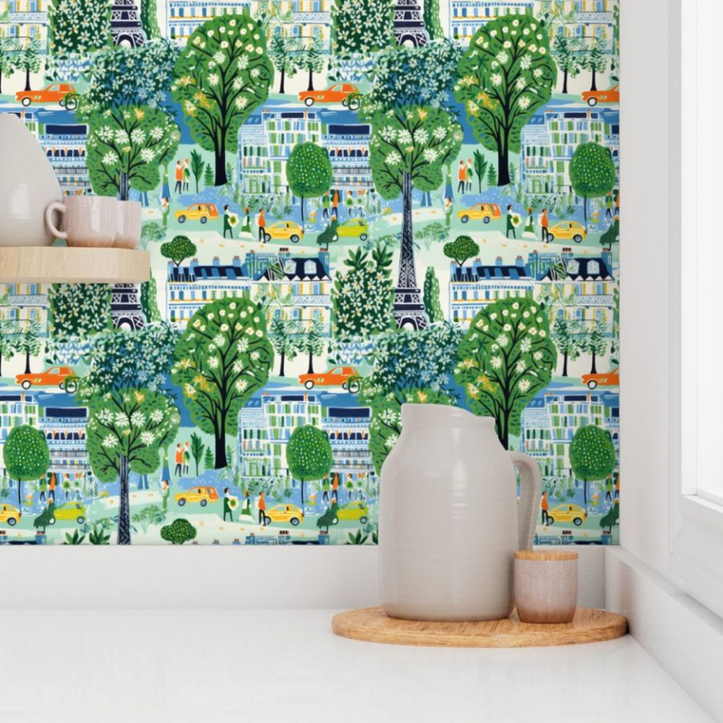 Spring in Paris Wallpaper | 3 Options